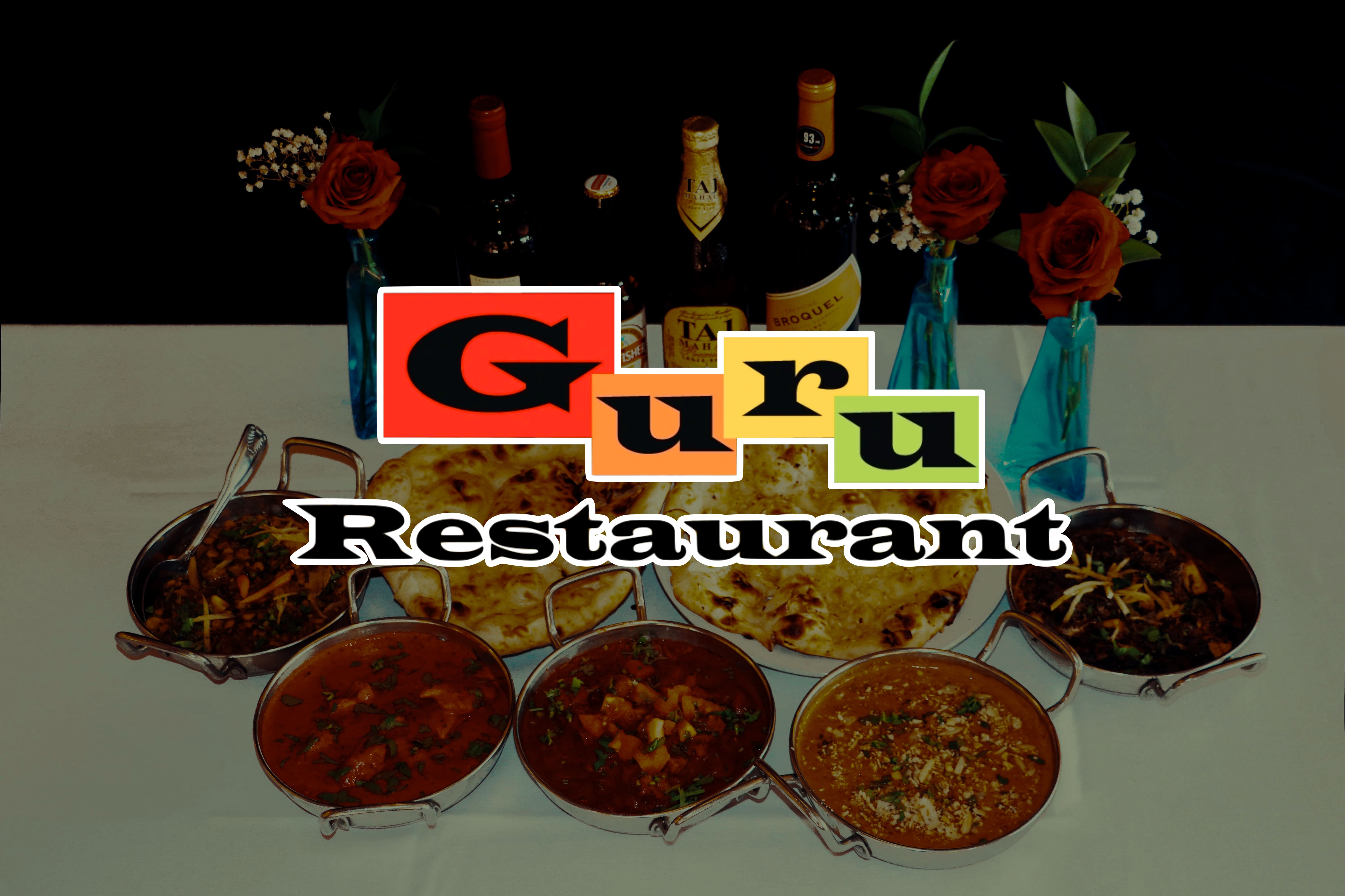 Menu of Guru Indian Restaurant. One of a Kind. Family Owned. Voted the ...